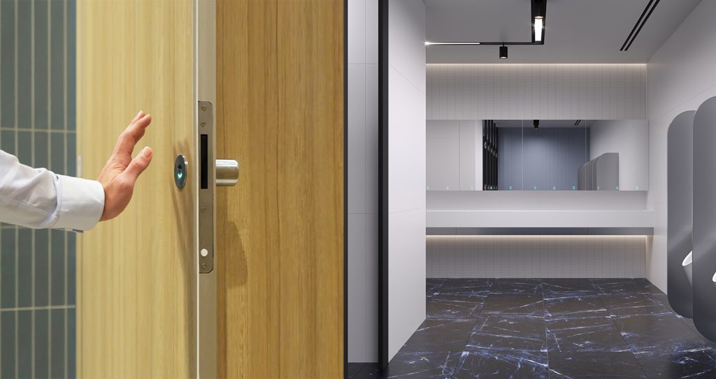 Touchless automated bathroom - Stern Faucets